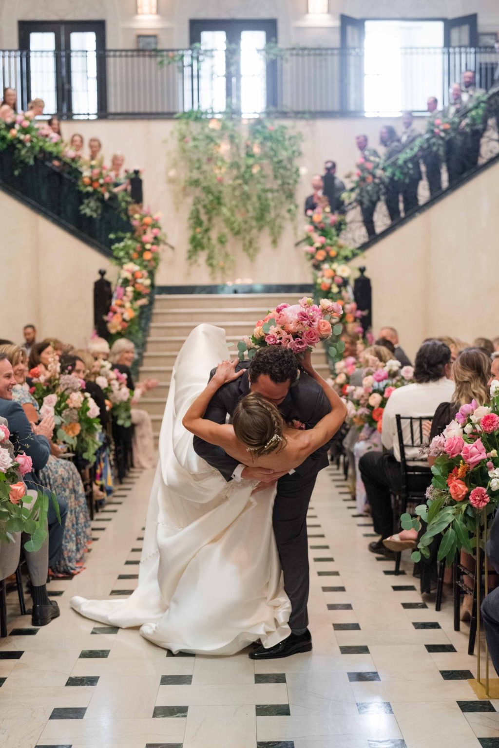 Hunter and Diane's Colorful Garden Inspired Wedding at the Mayo Hotel ...