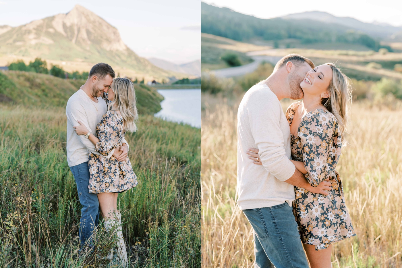 Mike + Mallory's Colorado Engagement Session - hollyfelts.com