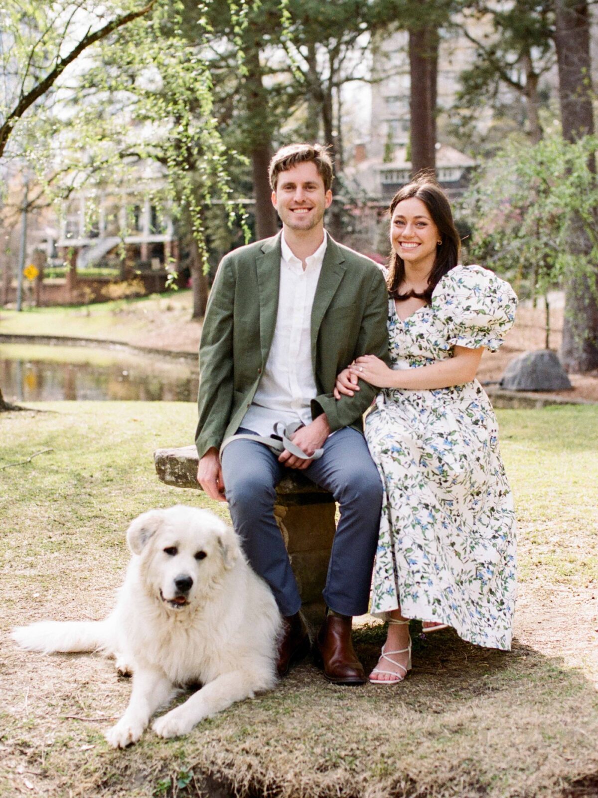 Alex + Scott's Atlanta Engagement Session at Duck Pond Park ...