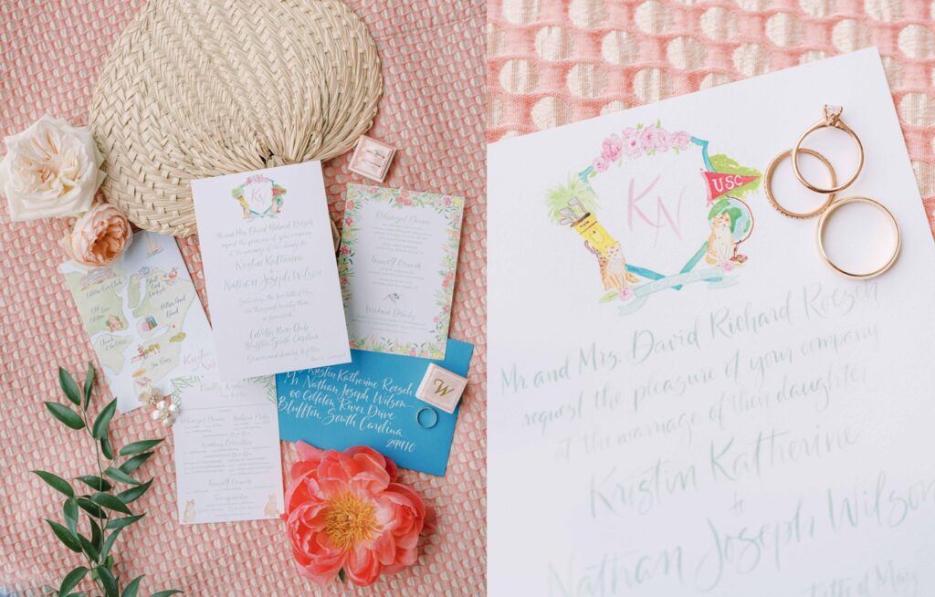Colorful, Floral-Filled Summer Wedding at Colleton River Club ...