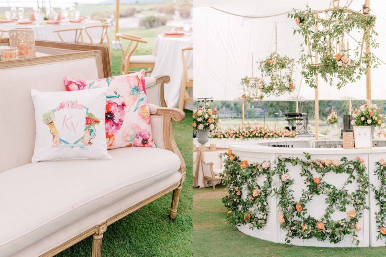 Colorful, Floral-Filled Summer Wedding at Colleton River Club ...