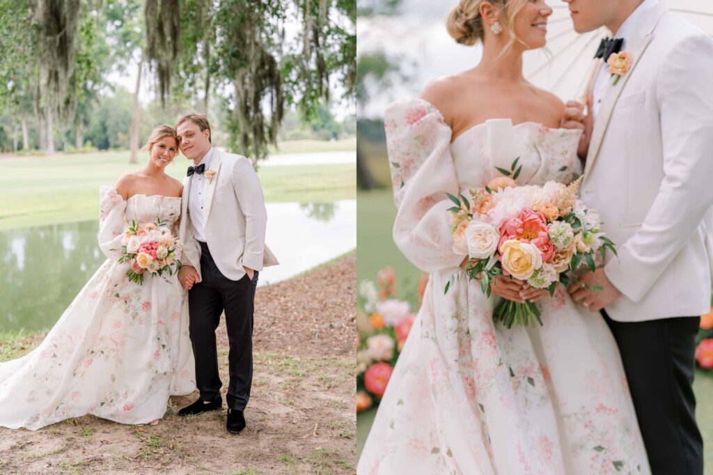 Colorful, Floral-Filled Summer Wedding at Colleton River Club ...