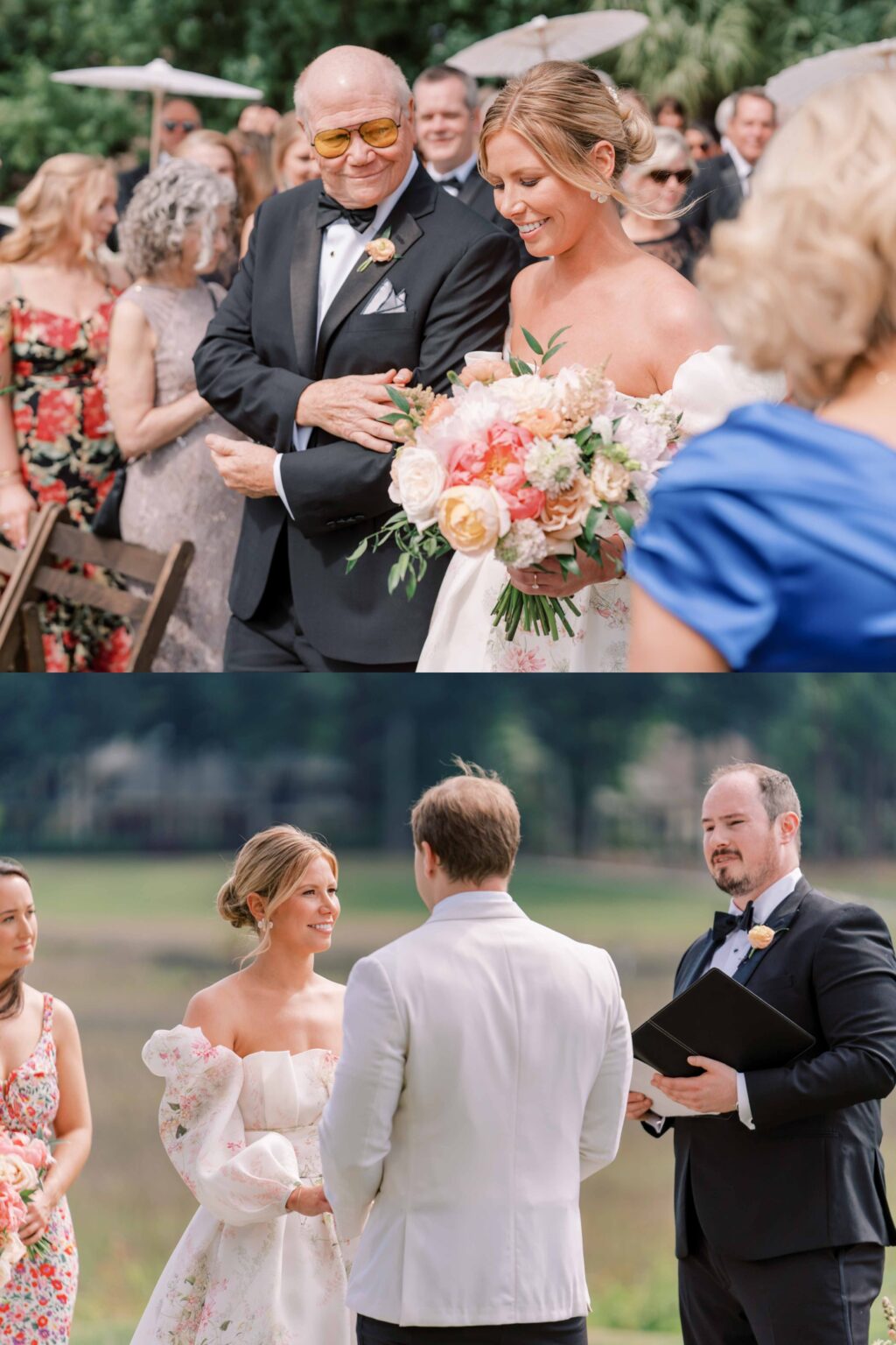 Colorful, Floral-Filled Summer Wedding at Colleton River Club ...
