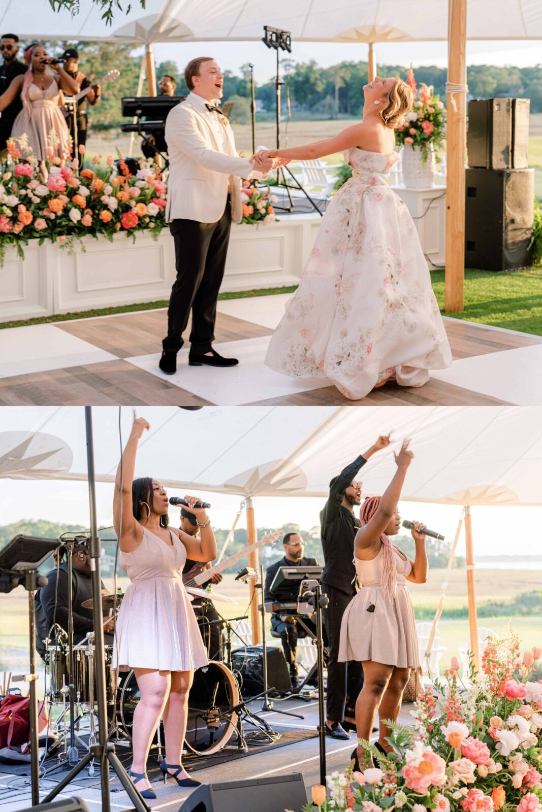 Colorful, Floral-Filled Summer Wedding at Colleton River Club ...