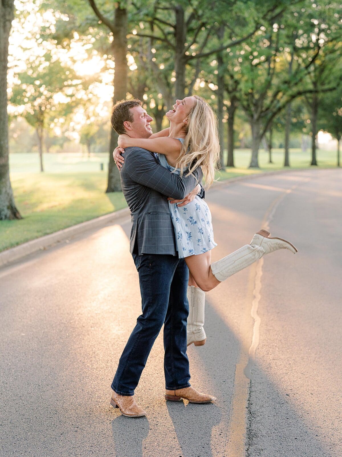 Downtown Tulsa & Southern Hills Engagement | Megan & Charles ...